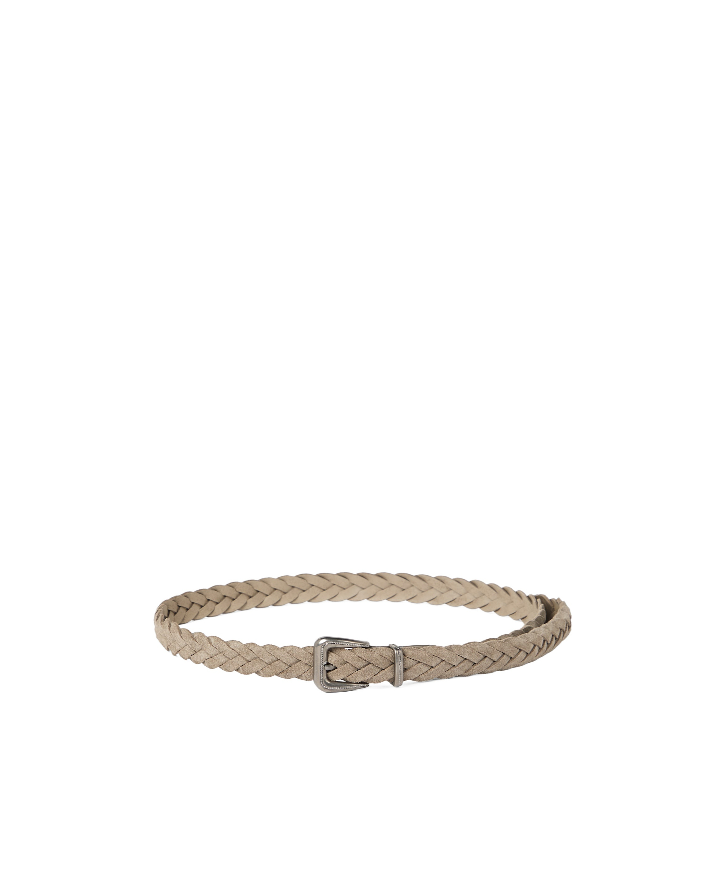 BRUNELLO CUCINELLI Brunello Cucinelli Monile Woven Buckle Belt